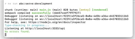 Express When Serving Debugger Listening Message Gets Printed Twice Issue