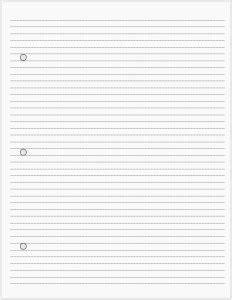 Free Notebook Paper Templates Free Word Templates