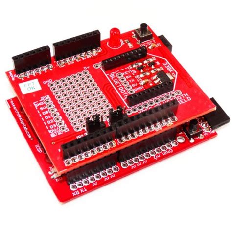 Xbee Development Board With Voltage Regulator And Level Converter Compatible For Arduino