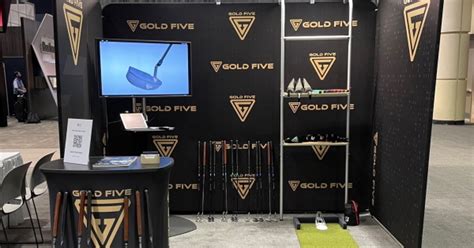 퍼터갤러리의 ‘골드파이브 퍼터 美pga쇼에서 첫 런칭