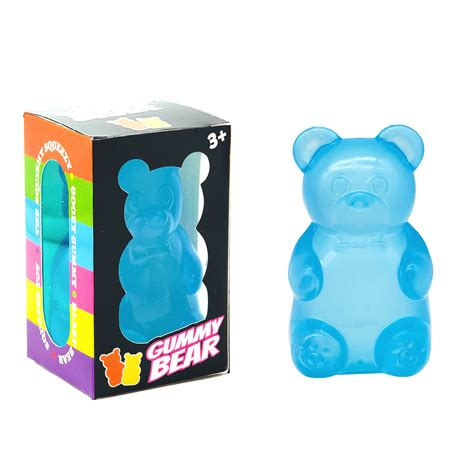 Schylling Needoh Gummy Bear Sensory Fidget Toy With Jelly Like