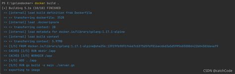 【详解图解清晰】golang工程部署到docker容器golang Docker Build Csdn博客