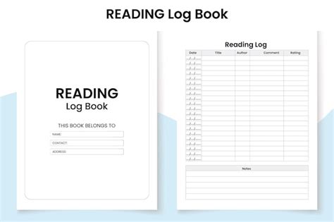 Premium Vector Log Book Design Template Interior Design With Black