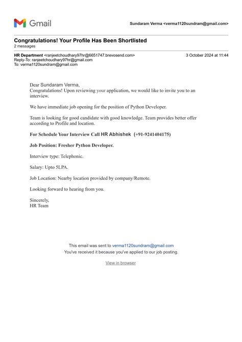 Sundaram Verma On Linkedin Jobscam Jobsearch Jobhunt Careertips Staysafe Jobalert Scamalert