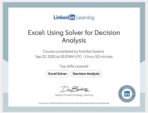Anshika Saxena On Linkedin Linkdinlearning