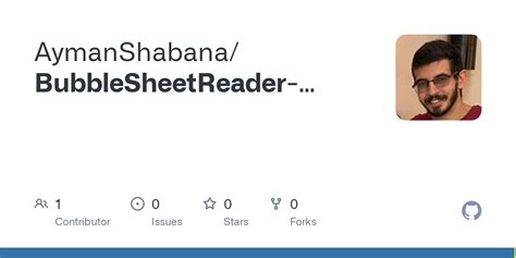 GitHub AymanShabana BubbleSheetReader OpenCV