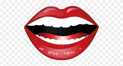 Laughing Lips Clip Art صوره فم Full Size Png Clipart Images Download