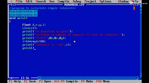 Program To Calculate Simple Interest Basic C Program Cpp Clanguagd