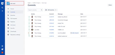 Bitbucket Cloud 저장소 가져오기 Curvc Devops Confluence Dc