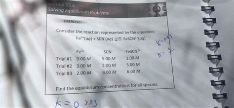 Solved Section 136 Solving Equilibrium Problems Exercise