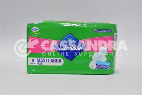 Libresse Maxi Large 8 Count - Cassandra Online Market
