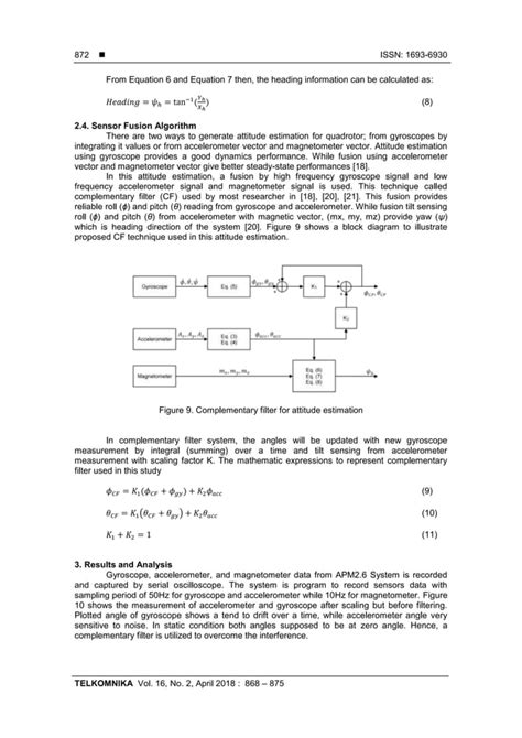 Sensor Fusion Algorithm By Complementary Filter For Attitude Estimation