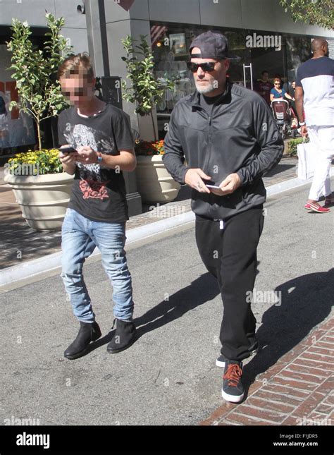 Fred Durst Takes His Son Dallas Durst Shopping At The Grove Featuring Fred Durst Dallas Durst
