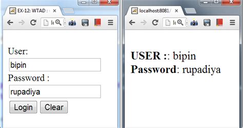 Mr Bipin S Rupadiya 12 Write A Servlet To Display Parameters