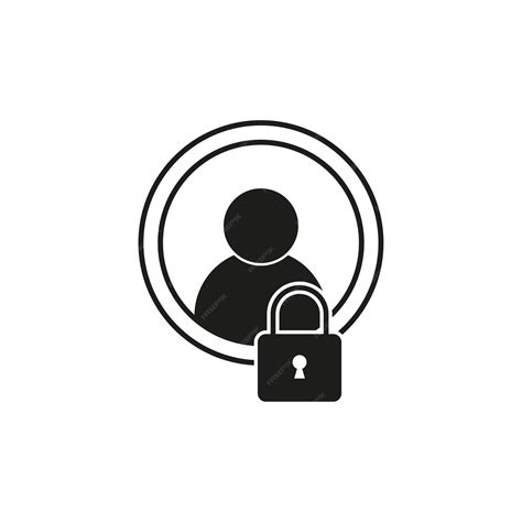 Premium Vector Secure User Login Icon Authenticate Icon Internet