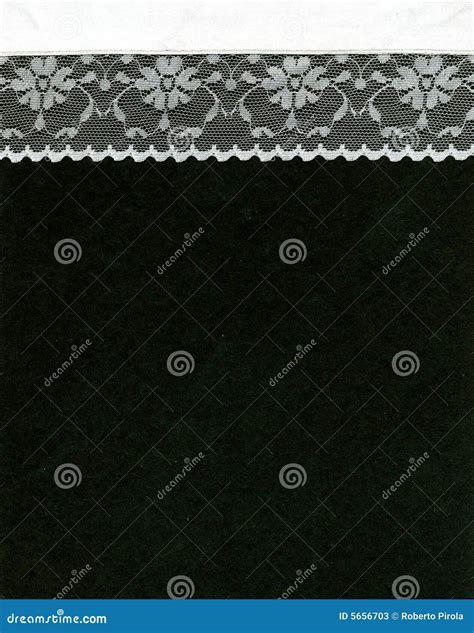 Lace Border Invitation Card Vector Illustration