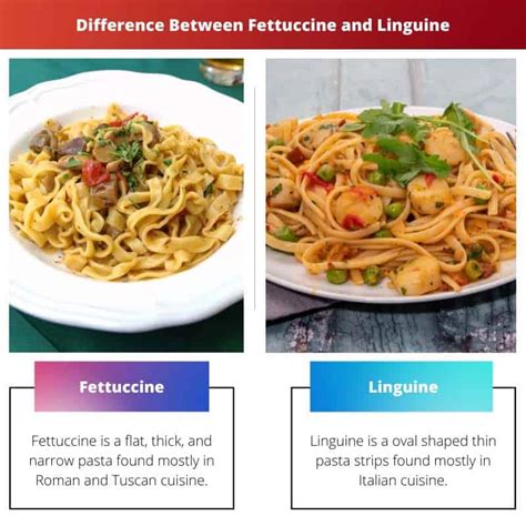Fettuccine And Linguine Difference At Ronald Stinson Blog