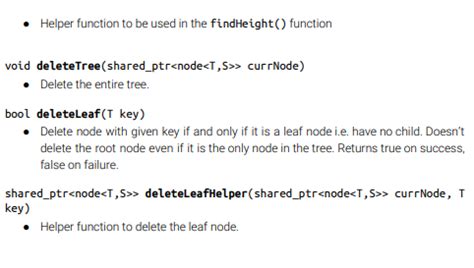 Solved PART GENERAL TREES In This Part You Will Be Chegg Com