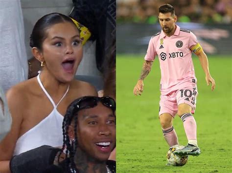 VIDEO: Messi hizo reaccionar así a Selena Gomez y se volvió viral
