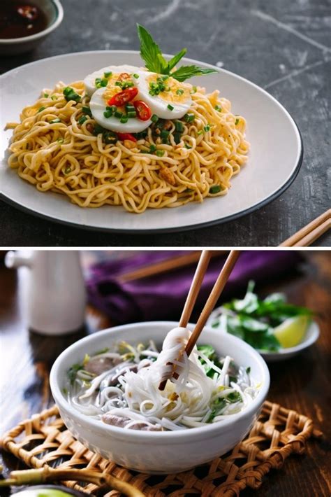 Differences Between Egg Noodle Vs Rice Noodle Options
