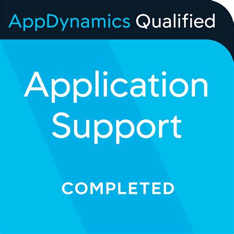 Appdynamics Qualified Application Support Credly