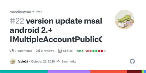 Version Update Msal Android 2 IMultipleAccountPublicClientApplication By Fabio21 Pull