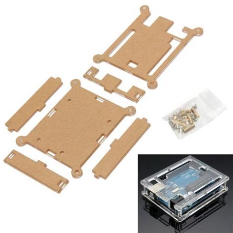 UNO R3 Acrylic Case B For Arduino Ktechnics Systems