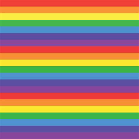 Rainbow Horizontal Lines Seamless Pattern Rainbow Repeating Background