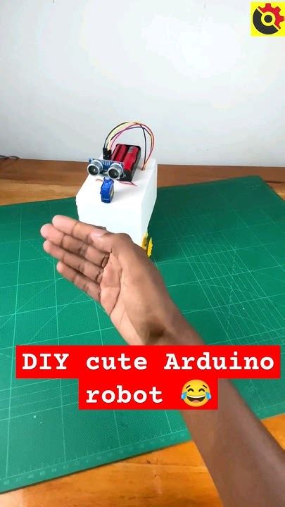 Diy Cute Arduino Robot Arduino Arduinoproject Electronic Robotics Software Engineering