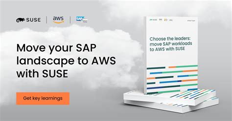 Suse On Linkedin Aws And Suse Solutions For Sap And Application Delivery Suse