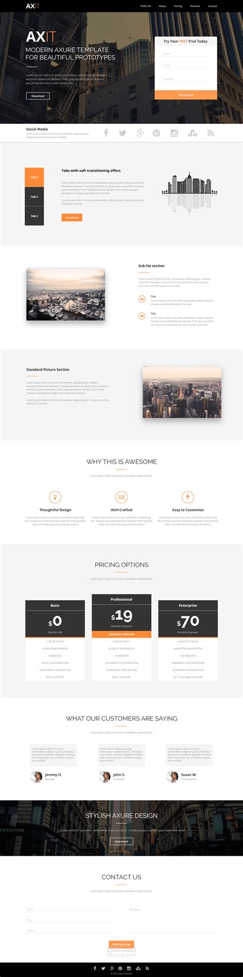 PSD to HTML CSS مستقل