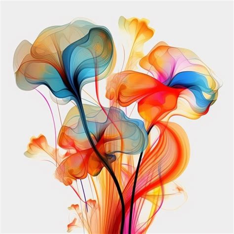 Abstract Flowers Clip Art Free Clipart 4221419 Clipart Library
