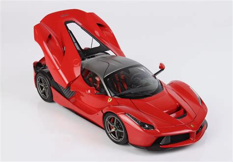 Bbr Ferrari Laferrari Rosso Corsa 322 Grey Roof 1 18 Limited Edition 70