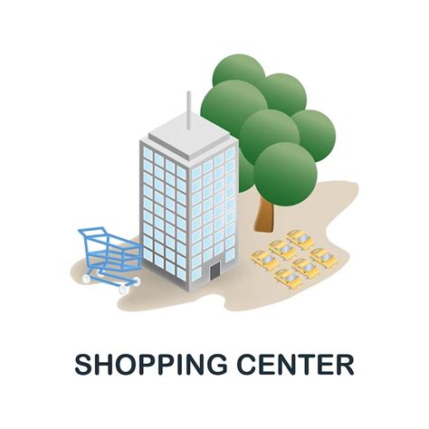 Premium Vector Shopping Center Icon 3d Illustration From Black Friday