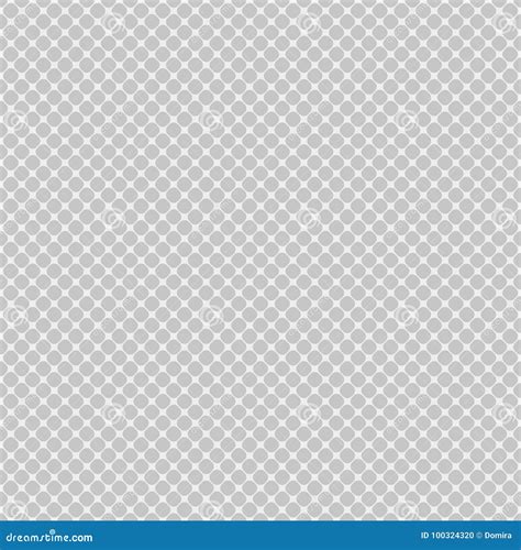 Seamless Diagonal Mesh Pattern Of Rounded Squares On White Background