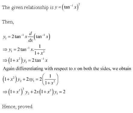 RD Sharma Class Solutions Chapter Higher Order Derivatives