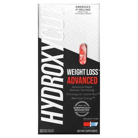 Hydroxycut Hardcore Weight Loss Capsules Burn Calories Increase