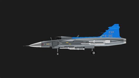 Simpleplanes X 31c High Angle Of Attack Experimental Canard Aircraft