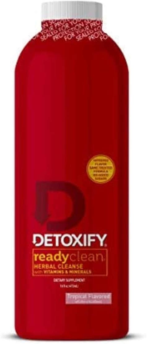 Detoxify Ready Clean Herbal Cleanse Tropical 16 Oz