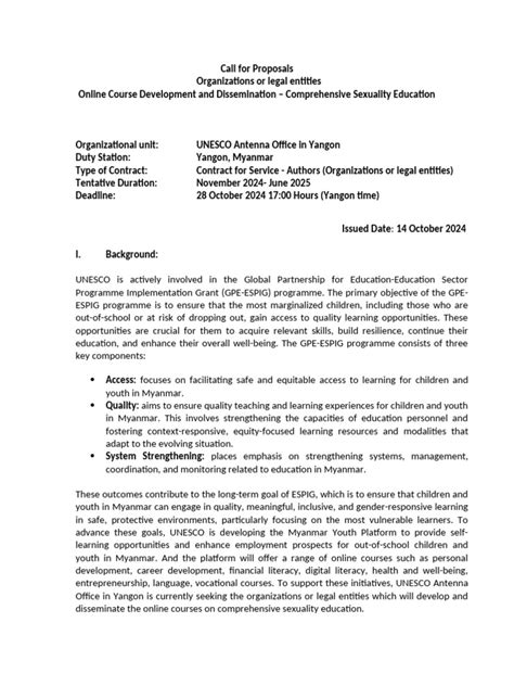 Tor Comprehensive Sexuality Education Pdf Educational Technology