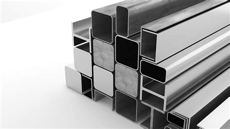 Steel For Construction And Industry On A White Background Commodity