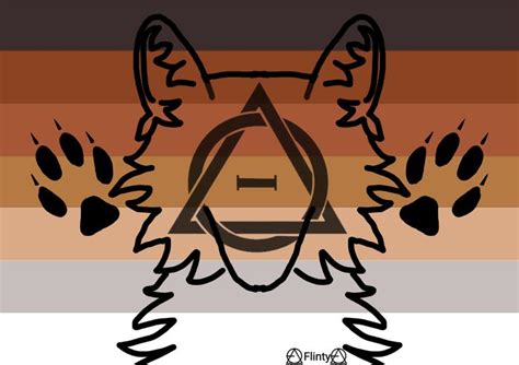 Therian Red Fox Flag Segnaletica Animais Bandiera
