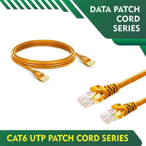 Best Cat 6 Cable Patch Utp 23awg Data Patch Cord 20m Tmt