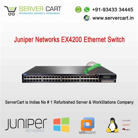 Juniper Networks EX4200 48 Ports Ethernet Switch ServerCart