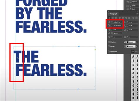 InDesign Text Left Alignments Designer To Fullstack