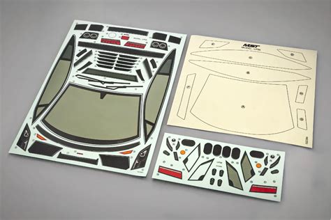 MST LP LB Unpainted Body Shell Clear