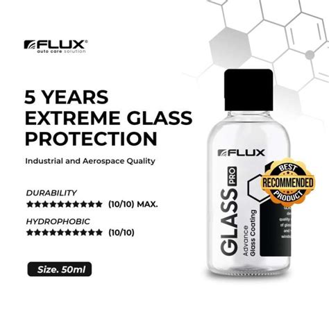 Promo Coating Kaca Flux Glass Â€“ Coating Mobil Terbaik Warranty 5