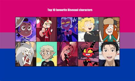 My Top 10 Favorite Bisexual Characters By Worldofari On Deviantart