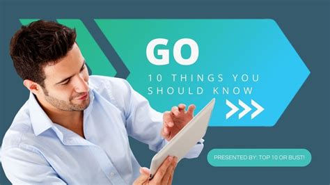go programming 10 things to know about the programming language youtube