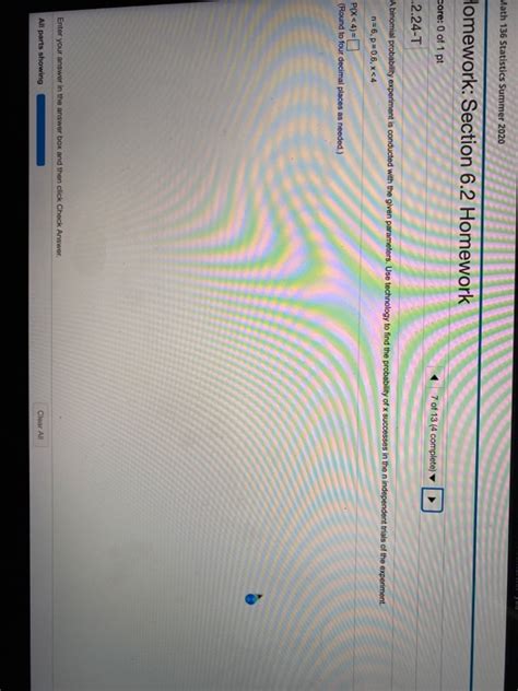 Solved Math 136 Statistics Summer 2020 Homework Section 6 2